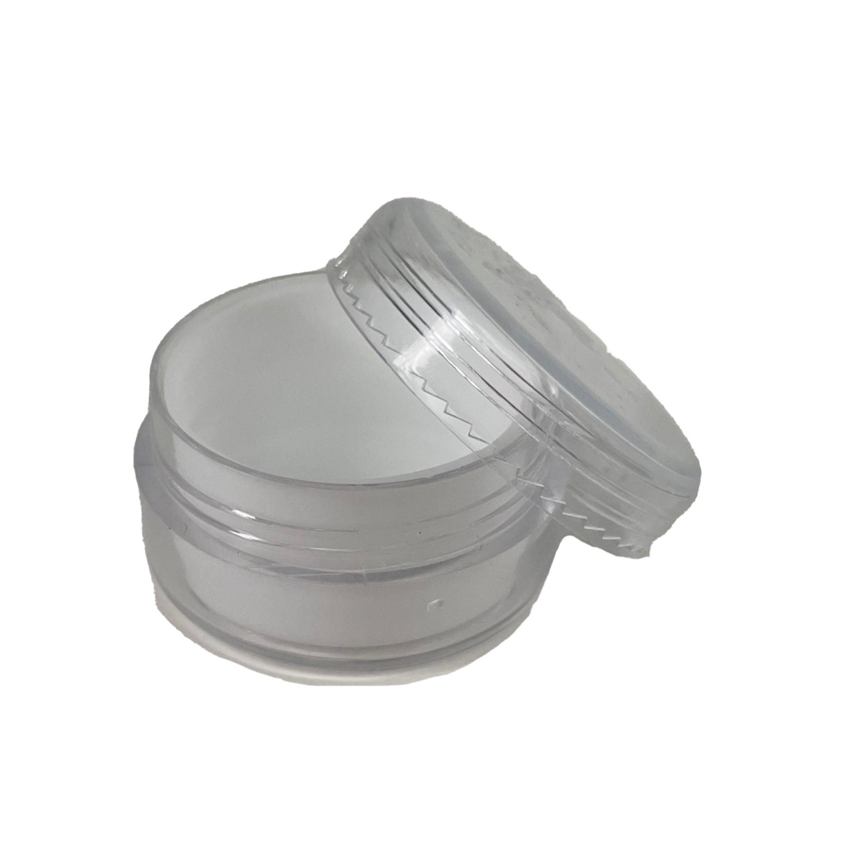 10 ml Plastic Jar with White Silicon Insert | Silicon Insert in Plastic ...